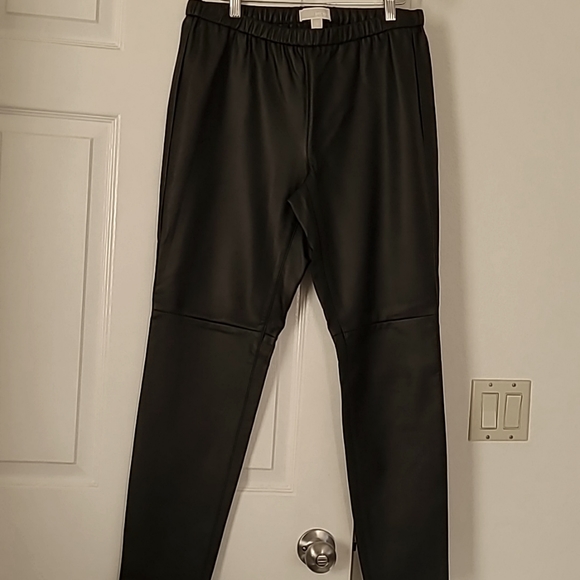 Michael Kors | Pants & Jumpsuits | Nwot Micharl Kors Faux Leather ...